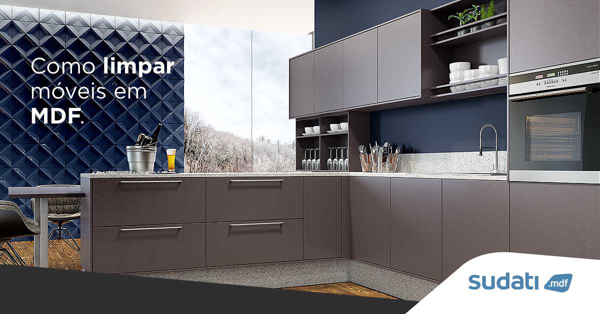 Como limpar móveis em MDF - Sudati MDF